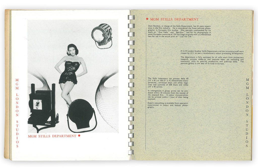 MGM Studios vintage brochure reveals secrets from the past - Film and ...