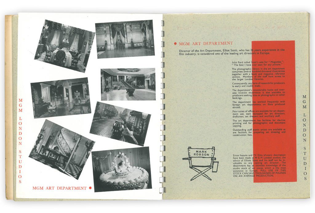 MGM Studios vintage brochure reveals secrets from the past - Film and ...
