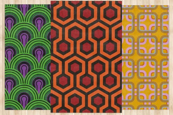 Hicks’ Hexagon officially licensed carpet, designed by David Hicks, as ...